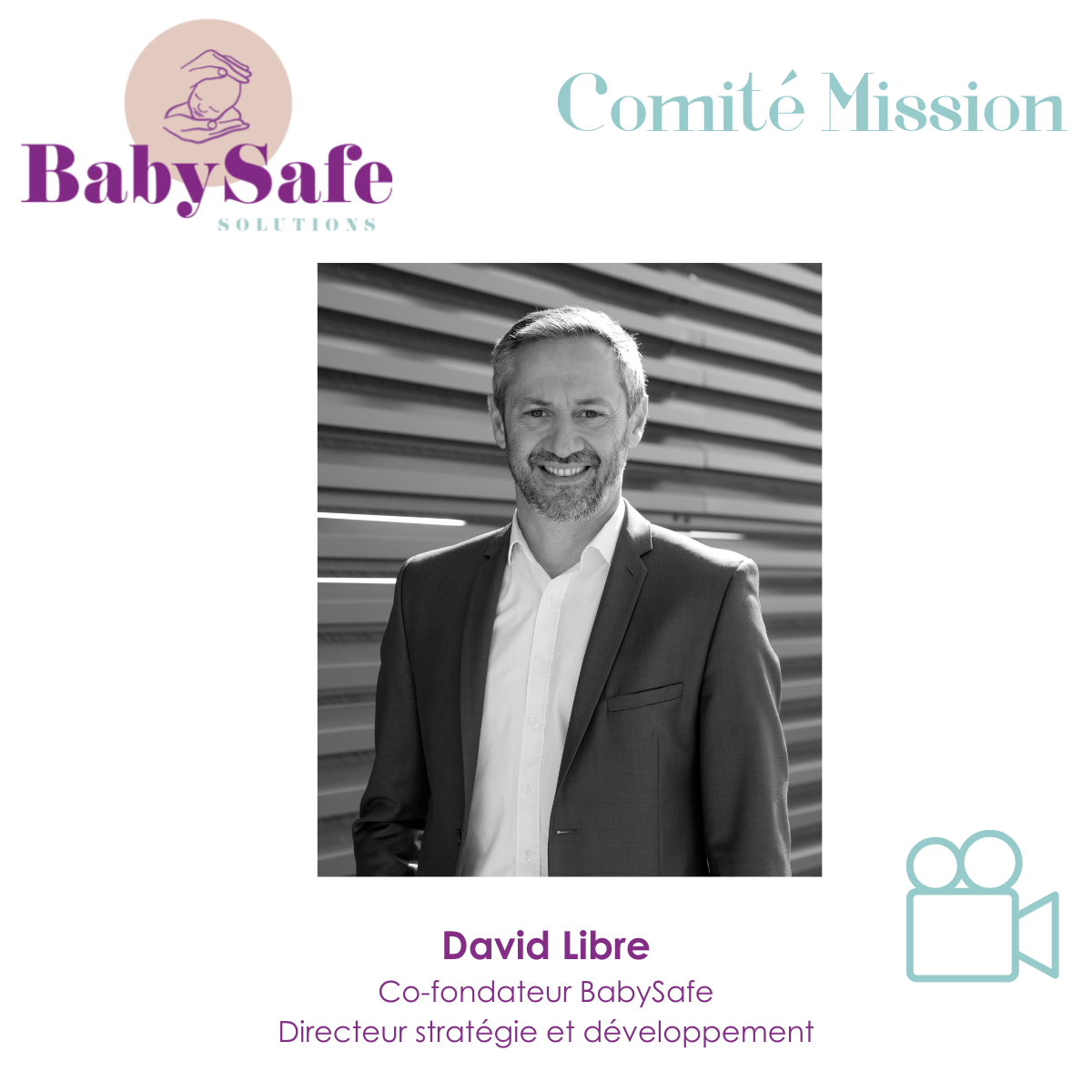 David Libre, Portrait D'un Des 3 Co-fondateurs De BabySafe Solutions